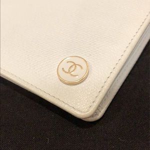 CHANEL | Bags | Authentic Chanel Coco Button Bifold Wallet | Poshmark
